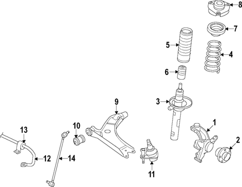Suspension Components for 2019 Audi Q3 | TascaParts.com