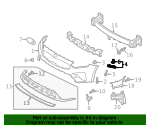 2019-2021 Kia Forte OEM NEW 2019-2020 Kia Forte Sedan Bracket Front ...