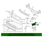 86542-M7000 - Air Duct 2019-2021 Kia Forte | Genuine Kia Parts