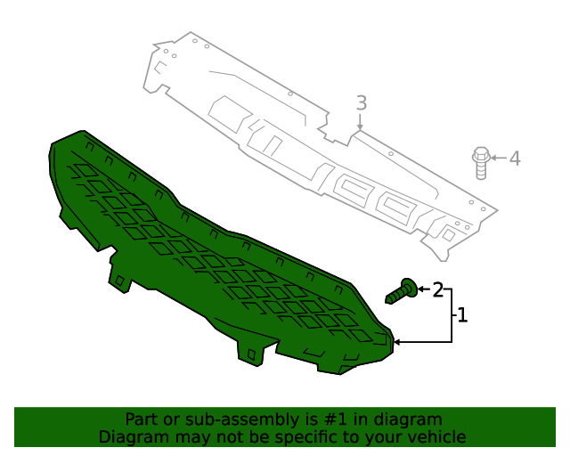 2020-2021 Kia Forte Grille 86350-M6210 | TascaParts.com