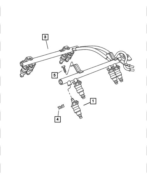 Fuel Rail for 2004 Dodge Ram 2500 | DodgeParts.com