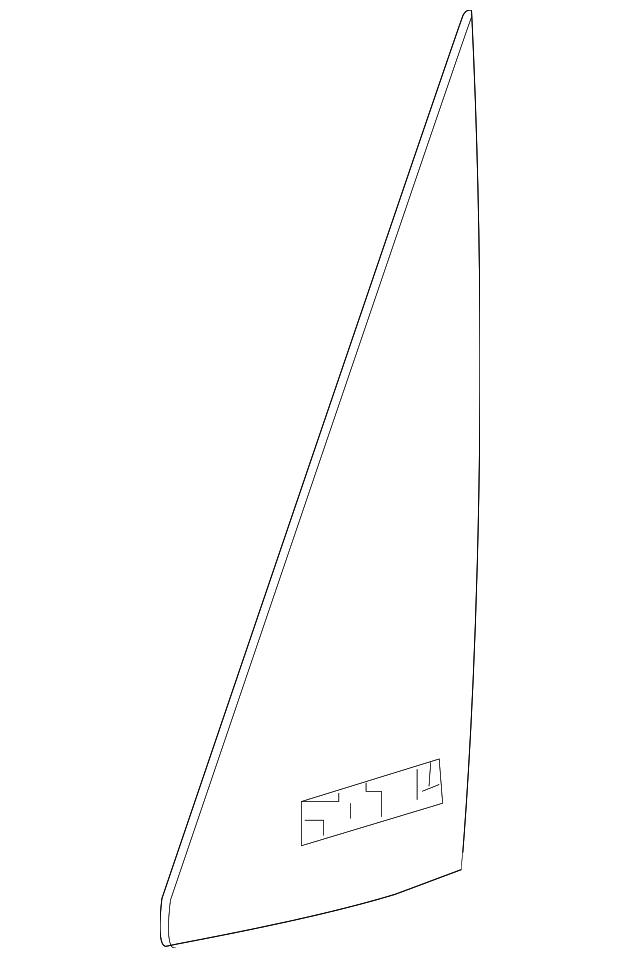 2015-2020 Jeep Renegade Vent Glass - Passenger Side (RH) 68361345AA ...