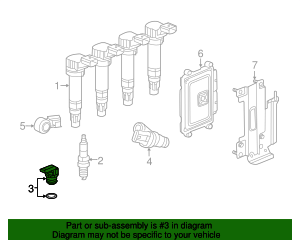 2013-2015 Chevrolet Camshaft Position Sensor 25185281 | TascaParts.com