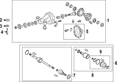 Axle & Differential for 2024 Subaru BRZ | QuirkParts