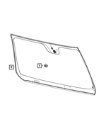2019-2024 Ram Rain Sensor 68298468AA | Mopar Estores
