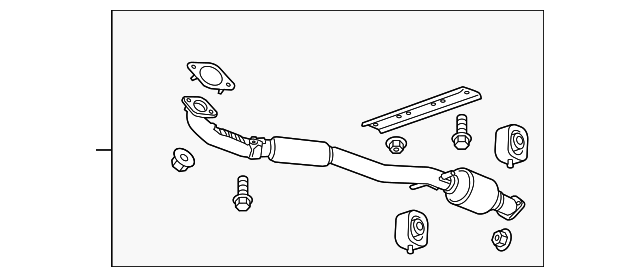 2014-2016 Chevrolet Impala Front Pipe 84407226 | TascaParts.com