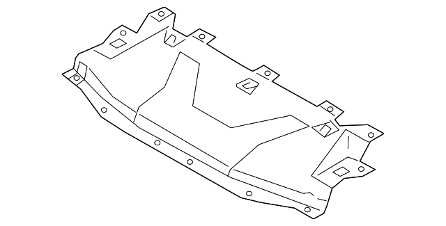2020-2023 Toyota GR Supra Deflector 51465-WAA01 | Toyota Parts Center