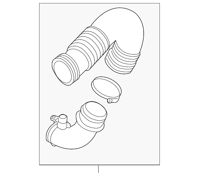 2015-2023 Audi Intake Pipe 5Q0-129-654-AF | Audi USA Parts
