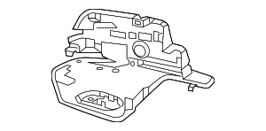 Genuine OEM GM Part - Passenger Side Rearview Mirror Bracket Cover 2018 ...