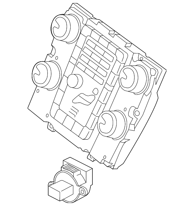 31443427 - Dash Control Unit - 2014-2018 Volvo | Volvo OEM Parts Direct