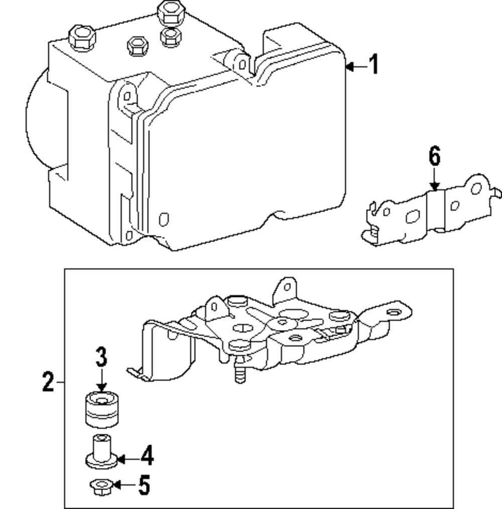 Actuator Assembly Brake 44050-AK113 | Toyota Parts Center