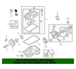 OEM BMW Valve Cover Flange Part# 11377502022 | BMW Parts Center
