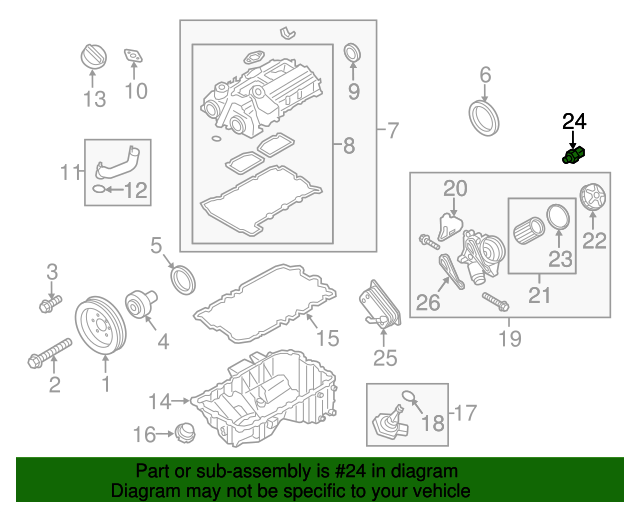 Genuine BMW 11-41-7-607-857 | Pressure Sensor | FREE Shipping on Most ...