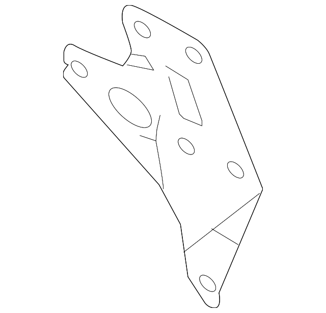 2003-2005 Volkswagen Golf Auxiliary Pump Bracket 022-121-079 | QuickParts