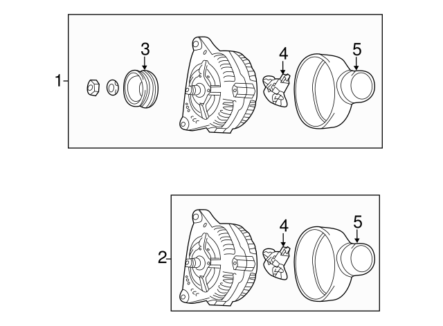 07C-903-015-BX - Alternator 2012-2016 Audi A8 Quattro | AutoNationParts.com