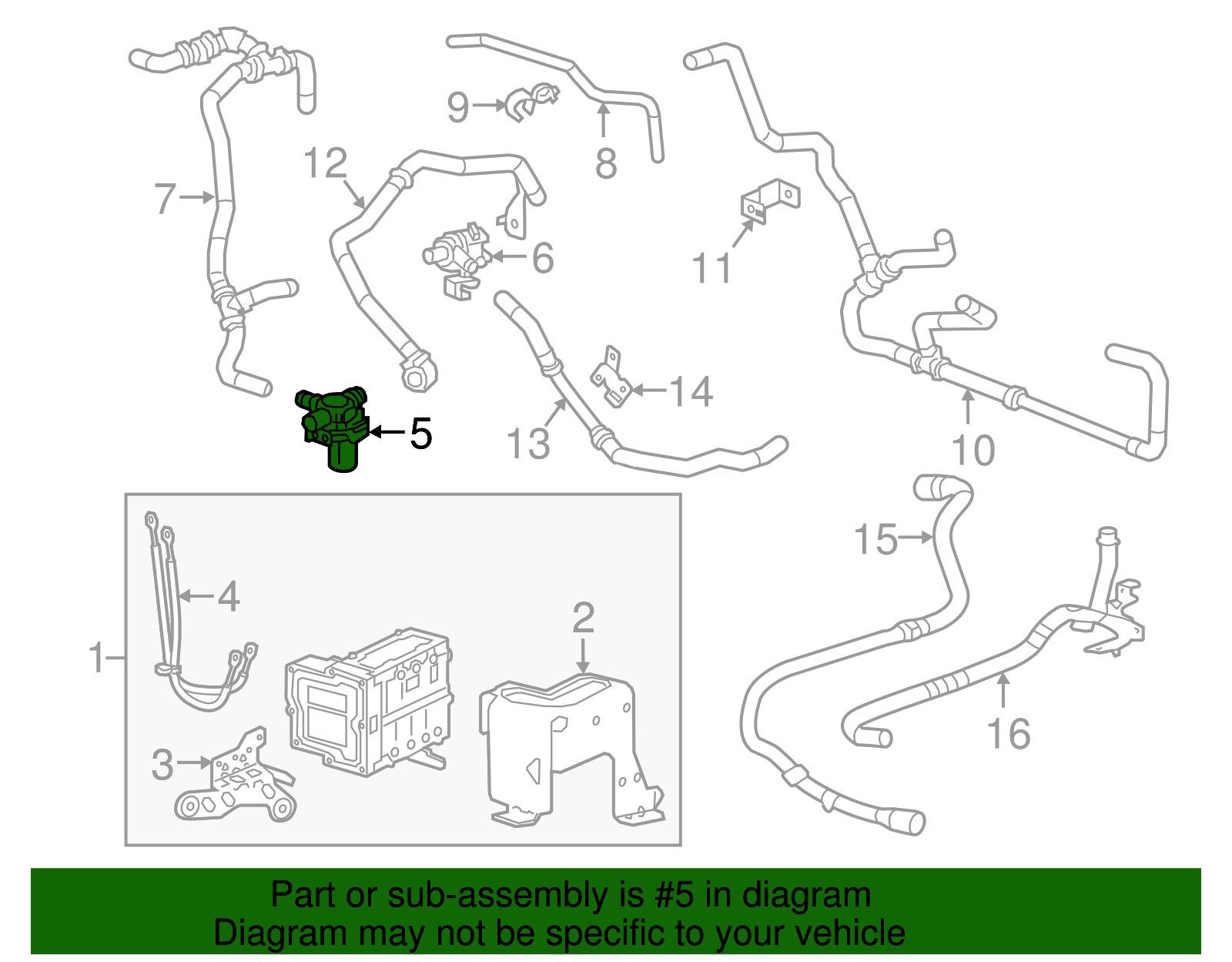 2016-2019 GM Hybrid/Electric Vehicle Propulsion System Main Coolant ...
