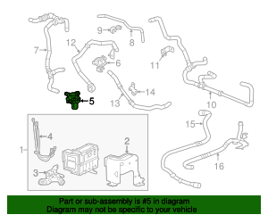 2016-2019 GM (Replaces 13529523) Multi Purpose Water Control Valve ...