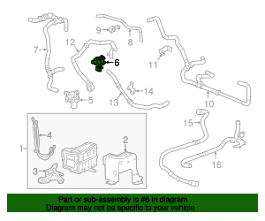2016-2019 Chevrolet Volt Auxiliary Pump 23353644 | QuirkParts