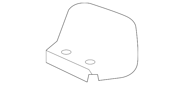 2010-2016 Cadillac SRX Front Driver Side Bumper Impact Bar Bracket ...