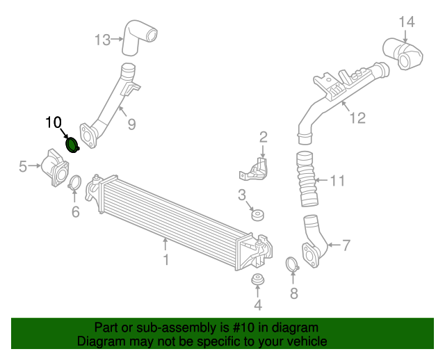 19716-5AA-A01 - Inlet Pipe Gasket 2016-2024 Honda | Honda Parts Online