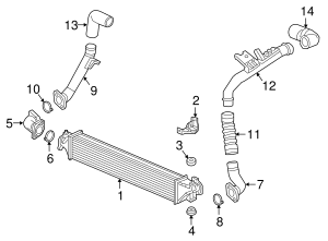 17283-5PA-A00 - Inlet Tube 2017-2022 Honda CR-V | Honda Parts Online