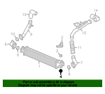 74172-TLA-A01 - Inter-Cooler Lower Insulator 2017-2024 Honda CR-V ...