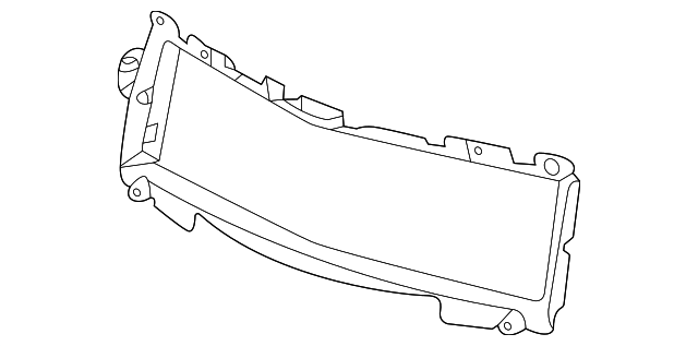 2020-2022 Cadillac CT4 Front Bumper Shutter 84811271 GM | GMPartsDirect.com