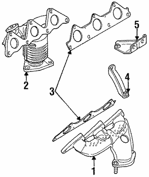 Buy OEM Mopar Exhaust Gaskets | Mopar Estores