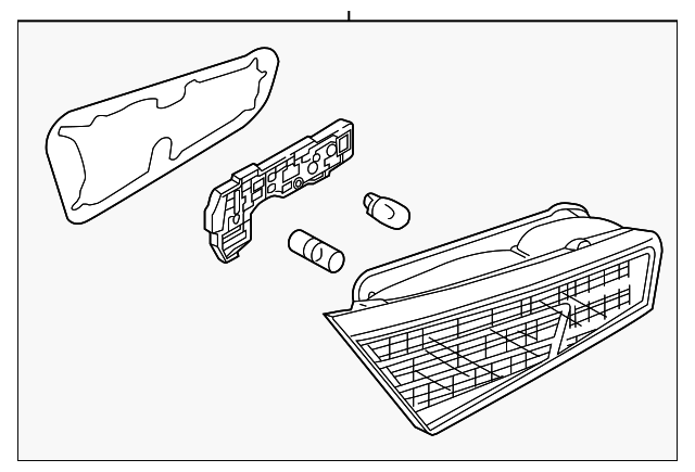 2017-2018 Audi A3 Sportback e-tron Backup Lamp Assembly 8V4-945-093-E ...