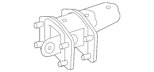 246-610-09-00 - Bumper Bracket 2014-2019 Mercedes-Benz | Mercedes-Benz ...