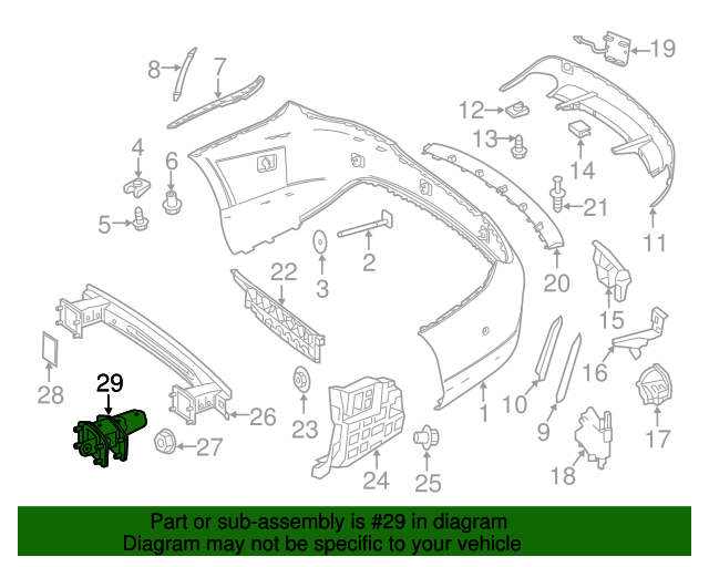 246-610-09-00 - Bumper Bracket 2014-2019 Mercedes-Benz | Mercedes-Benz ...
