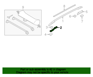 2011-2018 Porsche Cayenne Front Retainer 958-559-198-01 | Sunset ...