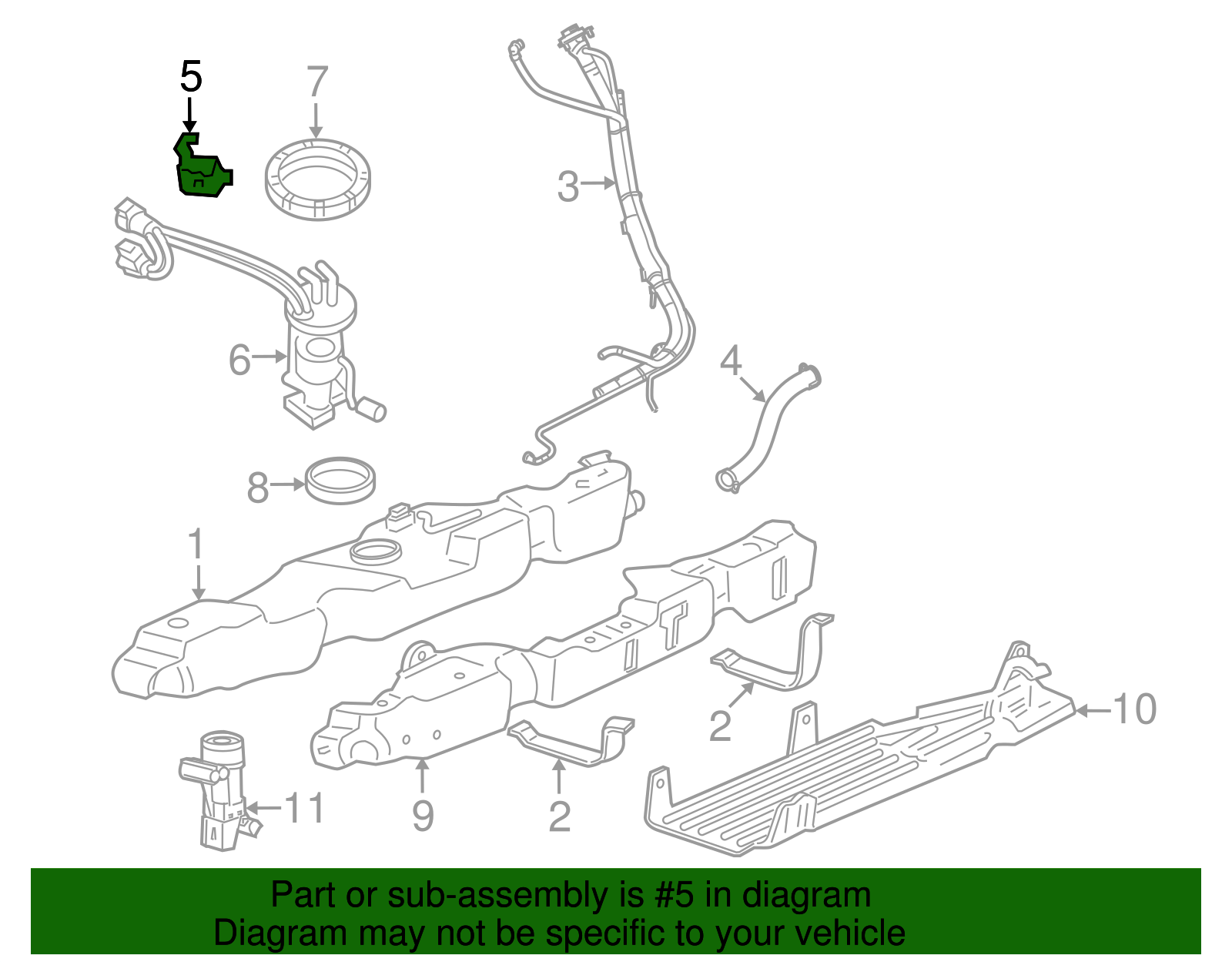 2007-2009 Ford | Cap | 8L2Z-9030-A | Walls' Ford Parts