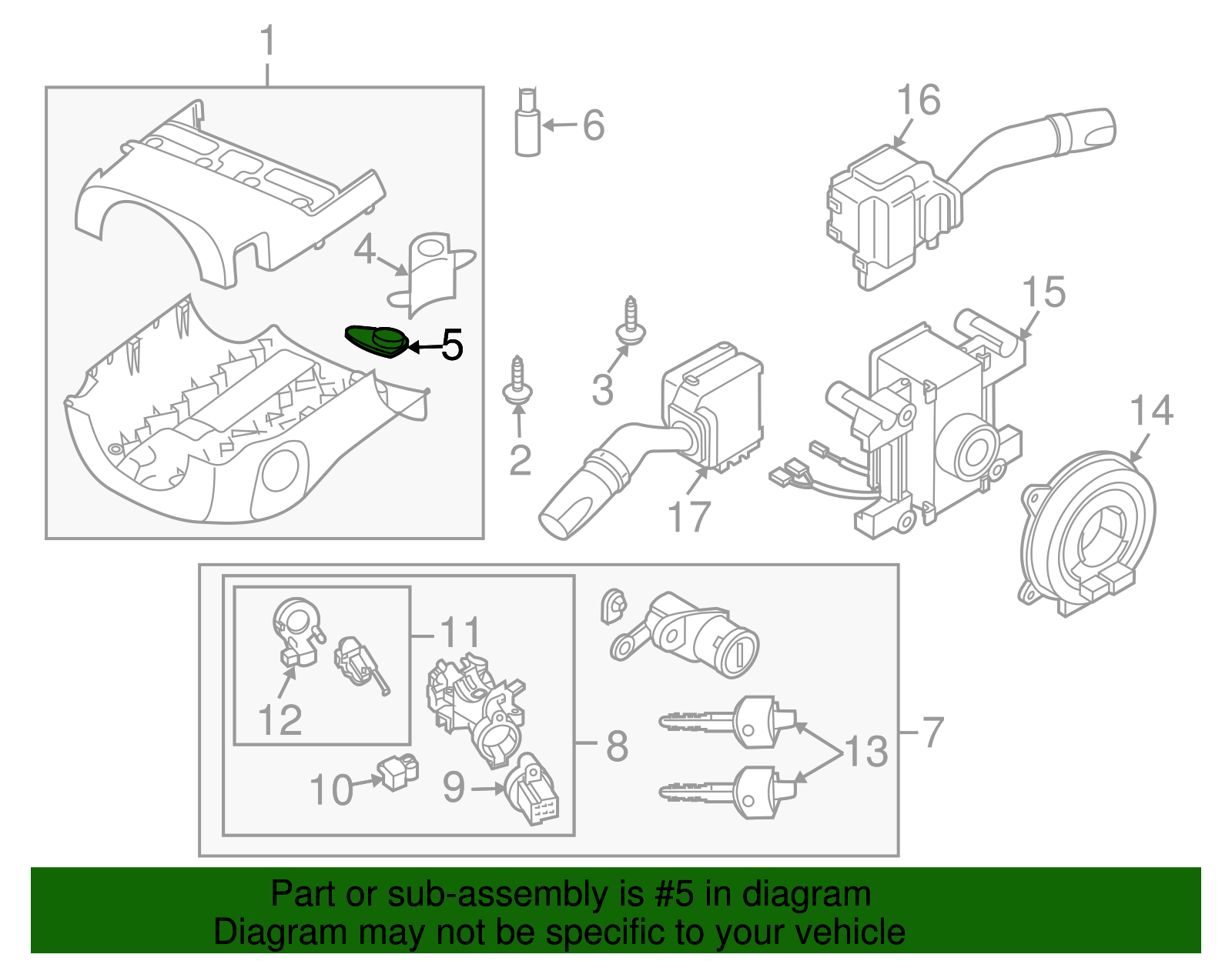 GJ6A-60-246 - Lens 2006-2015 Mazda | Florida Mazda Parts