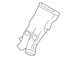 2007-2018 Volvo Floor Duct 30648754 | TascaParts.com