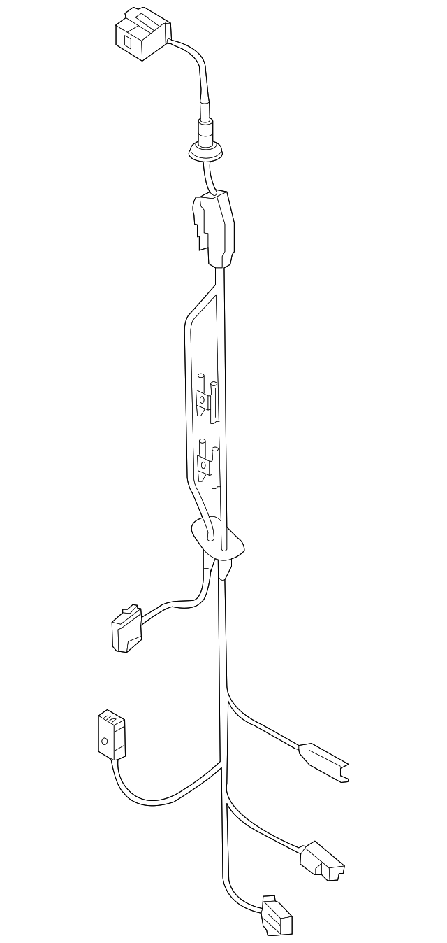 2006-2010 Volkswagen Touareg Wire Harness 7L6-971-145-BD | Wolfsburg ...