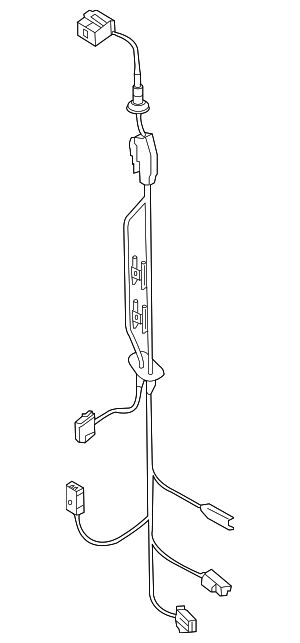 2006-2010 Volkswagen Touareg Wire Harness 7L6-971-145-BD | OEM Parts Online