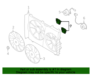 2015-2024 Subaru Fan Module 45132AL00A | Subaru Parts Store