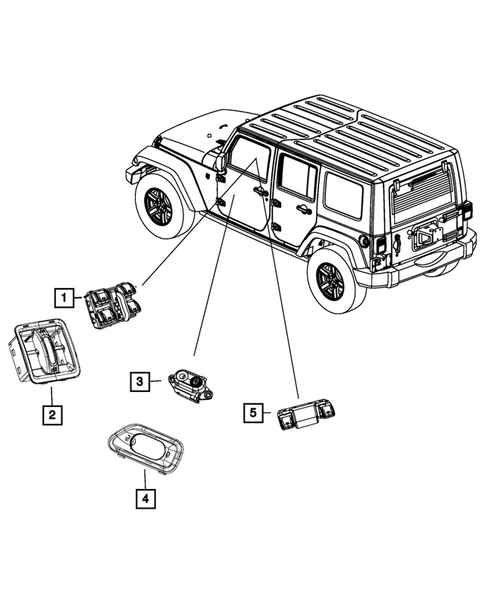 Switches for 2015 Jeep Wrangler | Wholesale MOPAR