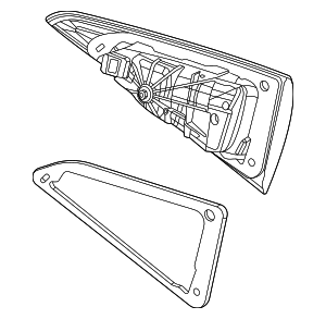 167-906-54-08 - Rear Lamp Combination Mercedes-Benz USA Parts