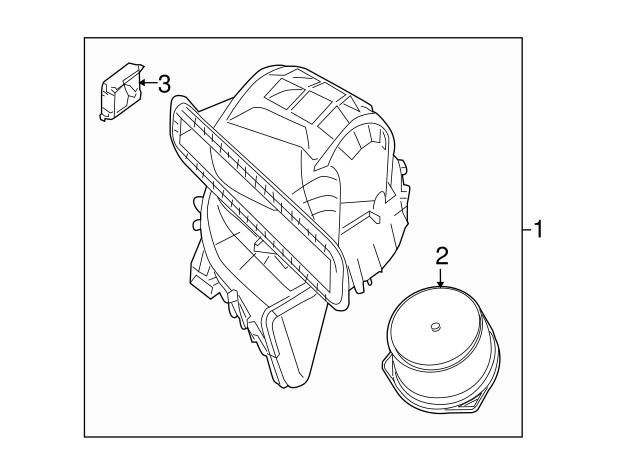 27200-3TA2A - Blower Assembly 2013-2023 Nissan | Nissan Parts ...