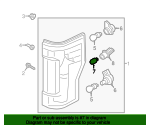 2018-2024 Ford Backup Lamp Bulb jl3z13466c | TascaParts.com