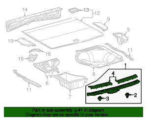 2016-2022 Lexus Rear Sill Plate 58387-0E080-E0 | OEM Parts Online