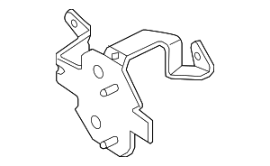 OEM BMW Mount Bracket For 2015-2019 BMW X6 - Part# 11-65-7-848-354 ...