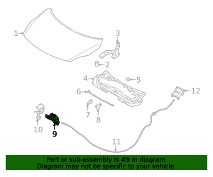 2018-2025 Nissan Lock Assembly 65601-5RB0A | Nissan Parts Central