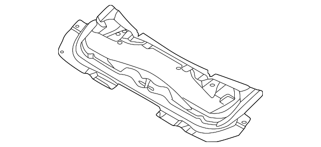 2020-2025 Nissan Versa Hood Insulation Pad 65840-5EF0A | Bill Kay ...