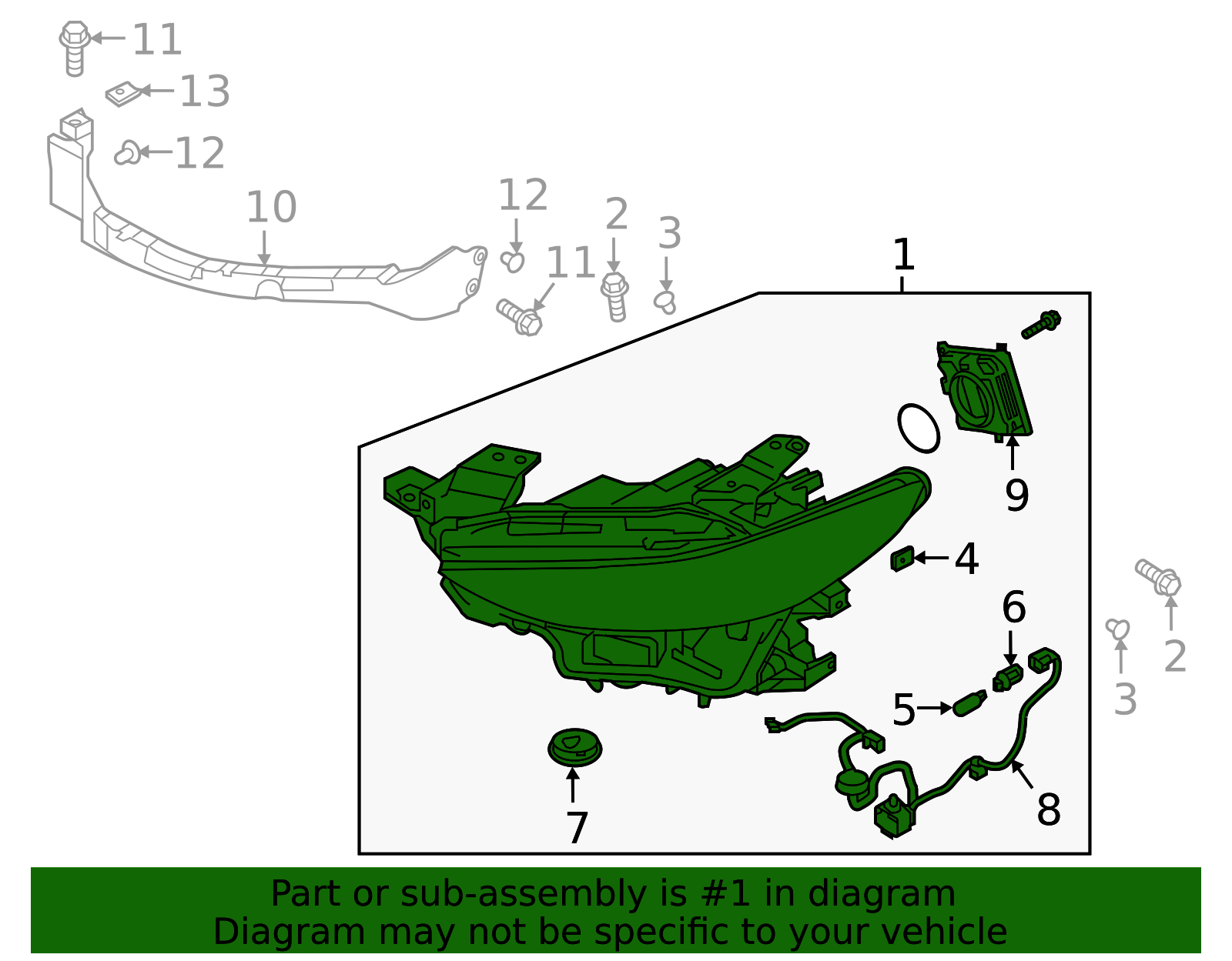 BGDN-51-040 - Headlamp Assembly 2022-2023 Mazda 3 | Florida Mazda Parts