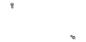 2019-2023 Mazda Mount Bracket Mount Bolt 9ya42a612 | TascaParts.com