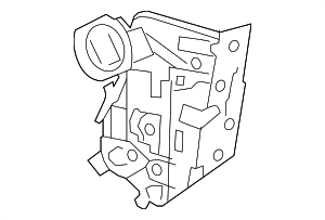 2010-2012 Volkswagen Lock Actuator 5K4-839-015-J | VW Direct Parts