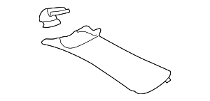 2005 Porsche Boxster Windshield Pillar Trim 987-555-181-00-A03 | Sunset ...